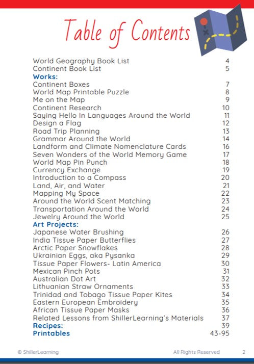 Around the World in 80 Activities – ShillerLearning